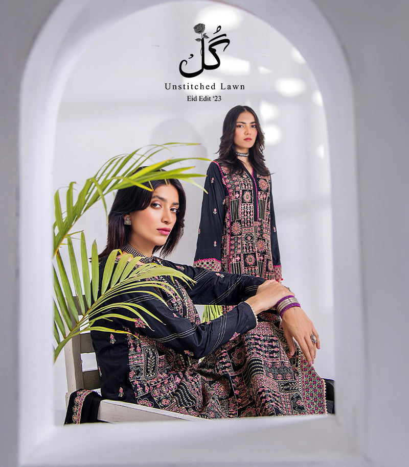 Gull Embroidered Lawn by Adans Libas – Adan's Libas